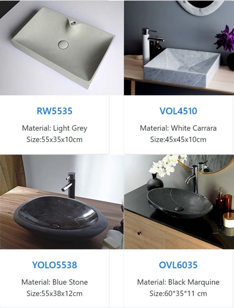 Lautus stone basins | marble bathtub products